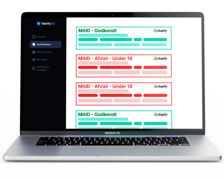 MitID Aldersverifikation Til Webshops - VerifyID