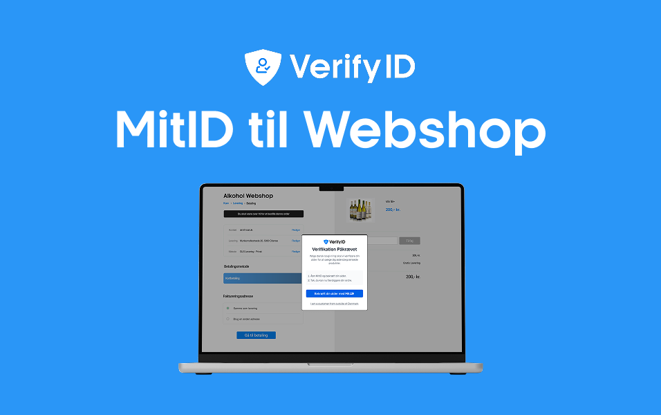 Alkohol Webshop MitID - Aldersverifikation
